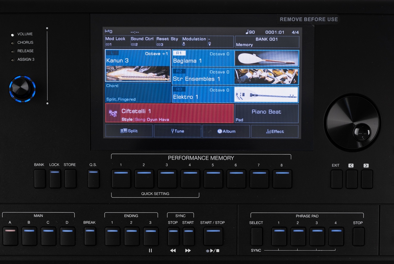 Medeli Dante Zen Ragtime version pro oriental keyboard